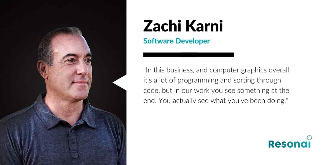 Resonai Team Spotlight: Zachi Karni, Software Developer